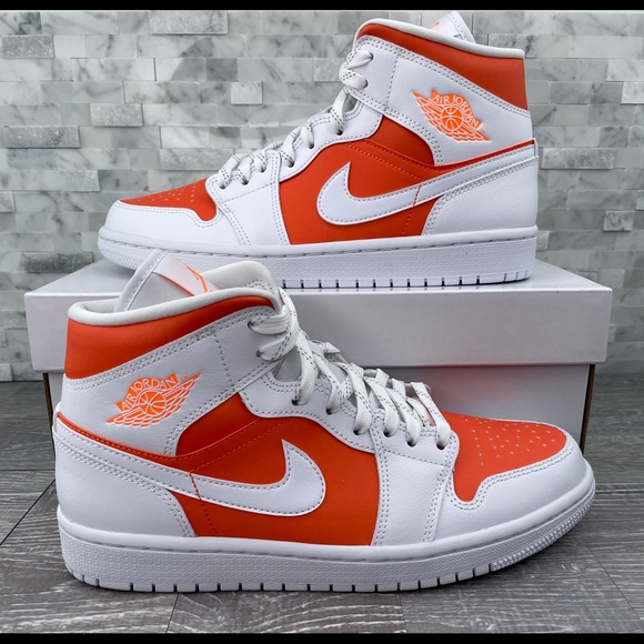 Nike | Shoes | Wmns Nike Air Jordan Mid Se Bright Citrus | Poshmark